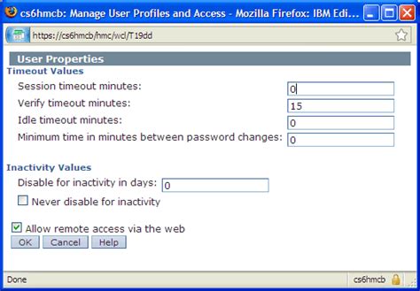HMC Version And Later How To Access The HMC GUI Remotely