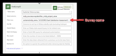 Customer Voice Project Survey And ‘the Fields To Send To Web Merge Dynamically In Power