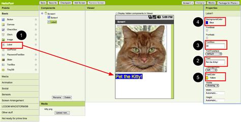 Hello Purr For App Inventor Explore MIT App Inventor