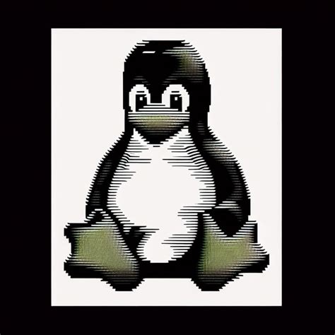 Tux Ascii Logo