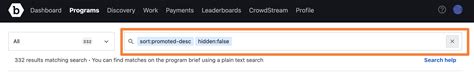 Finding A Program Bugcrowd Docs