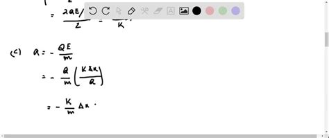 solved review problem a block having mass m and charge q is connected