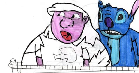 Lilo And Stitch In Experiment 62 Frenchfry By Quasimodoworldraws On Deviantart