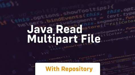 java read multipart file youtube