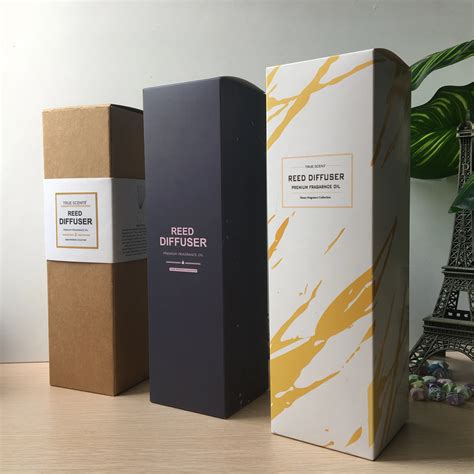 Hot Sale Reed Diffuser Home Fragrance Ml Frosted Bottle With Round Wooden Cap And Gift Box