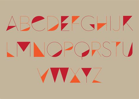 angular font behance