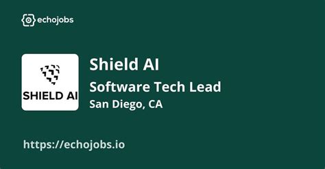 Shield Ai Is Hiring Software Tech Lead Build And Tools R1659 San Diego Metro Area Technology