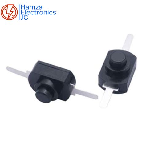 10 25 50 100 Pcs Black Latching Mini On Off Switch Self Lock Micro Push Button Switch Dc 30v 1a