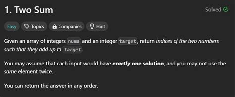 Sourav Singh On Linkedin Day 1x Leetcode Problem Solved 1 Total