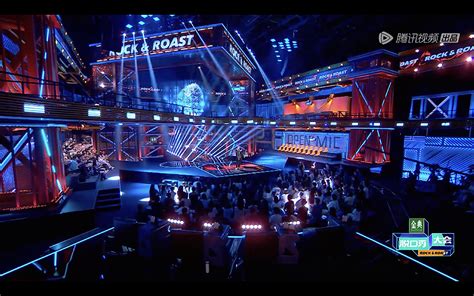 脱口秀大会第五季来啦 一起来看概念舞美ue5动画习作尚天宝设计 站酷zcool