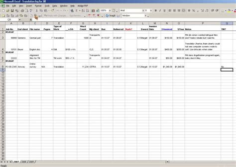 Work Tracking Spreadsheet Db Excel Com