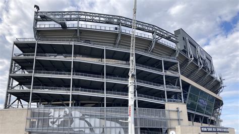 Beaver Stadium Renovation Update Penn State Continues Work Ahead Of