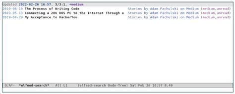 How To Use Emacs For RSS With Elfeed Make Tech Easier