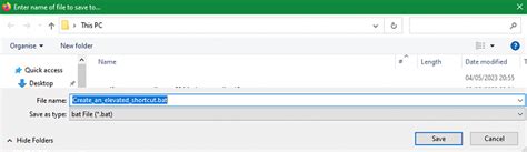 Create Elevated Shortcut Without UAC Prompt In Windows Page Tutorials