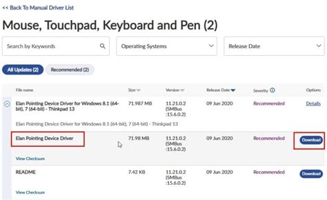 How To Download Touchpad Driver For Lenovo Laptops With Windows 11