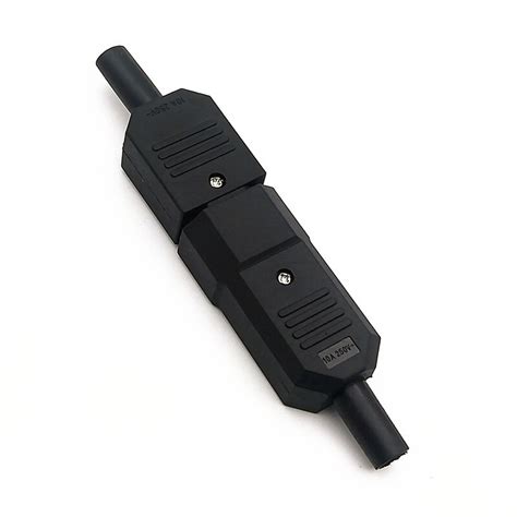 Iec320 C14 C13 Electrical Ac Socket 3 Female Male Vicedeal