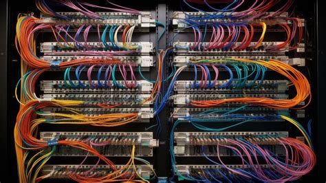 Telecommunications Cabling Structured Stock Illustration Illustration