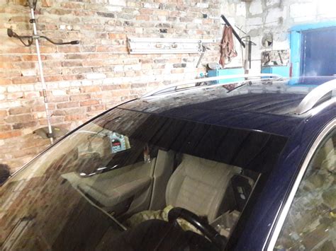 Полоса на лобовое стекло — Skoda Octavia Combi A7 Mk3 1 4 л 2015 года
