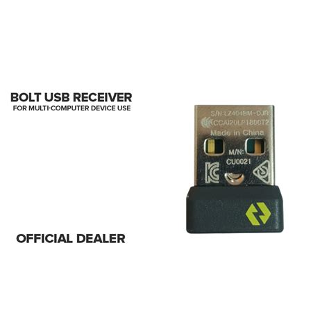 Logitech Bolt Usb Receiver For Multi Computer Device Use Shopee