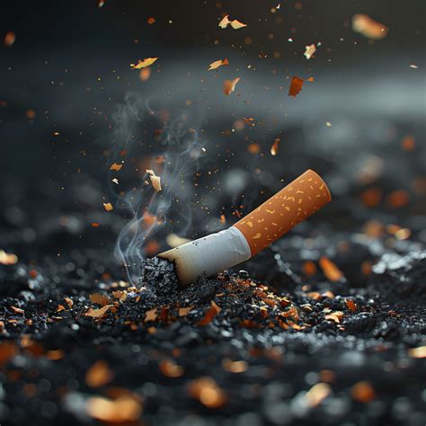 Download Ai Generated Cigarette Smoke Royalty Free Stock