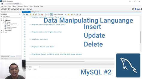 Data Manipulation Language Dml Insert Update Dan Delete Youtube