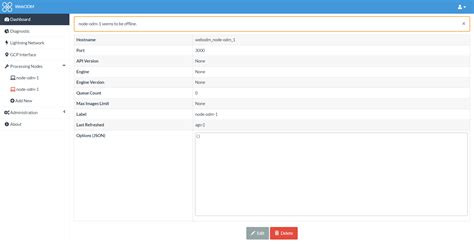 Processing Node Offline Issue WebODM OpenDroneMap Community