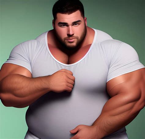 Thick Muscle Daddy Ai Art By Ultrabeef On Deviantart