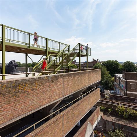 Cooke Fawcetts Rooftop Observatory Frames Views From Peckham Car Park