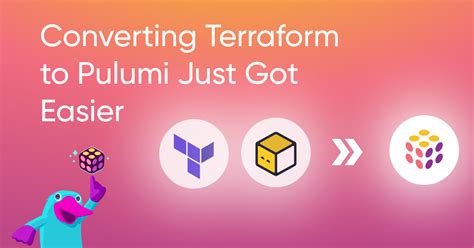 Converting Terraform To Pulumi Just Got Easier Pulumi Blog