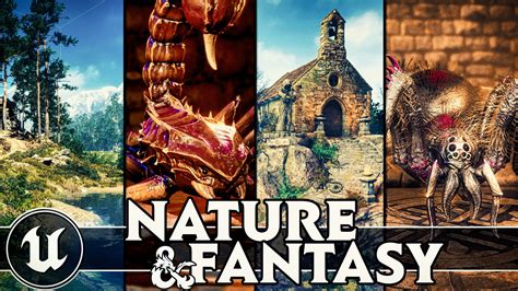 Unreal Nature And Fantasy Assets Humble Bundle