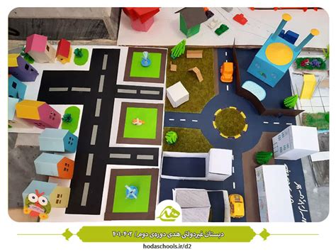 ساخت ماکت محله پایه‌ی چهارم