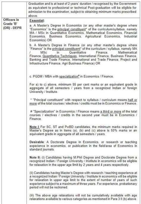 Rbi Grade B Online Form 2023