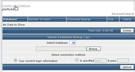 Directadmin Membuat Database Mysql Pusathosting Tutorial Blog