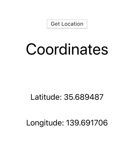 how to use the geolocation api in your react app
