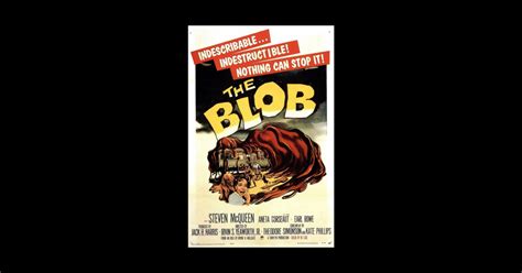 Vintage Movie The Blob Poster Movie Posters And Art Prints Teepublic
