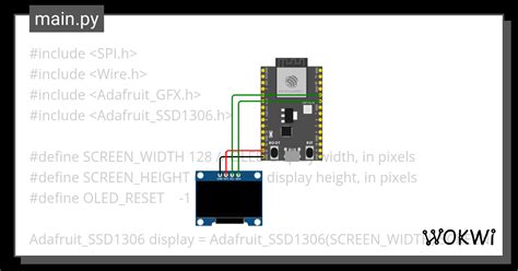 Robo Eyes Wokwi Esp32 Stm32 Arduino Simulator