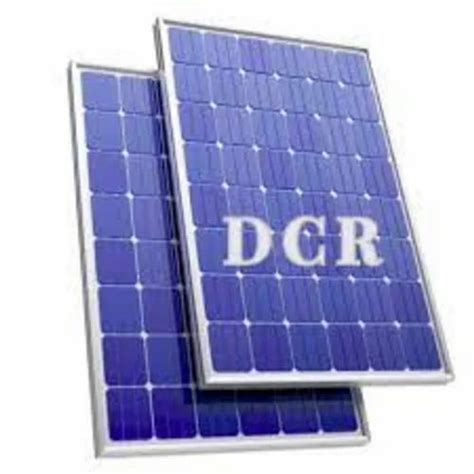 Dcr Solar Panel 550 Watt At ₹ 23watt In Durg Id 2854087134173