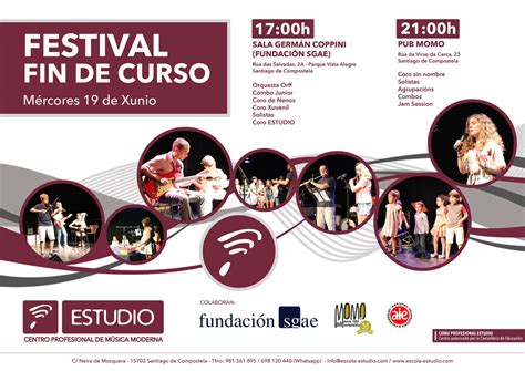 Festival Fin de Curso ESTUDIO Centro Profesional de Música Moderna