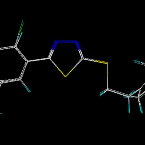 Alignment Superposition Of Molecules Based On Compound 5f Download