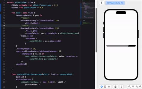 How To Create A Simple Slider Component In Swiftui By Tibin Thomas