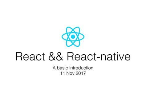 react andand react native workshop pdf web development internet