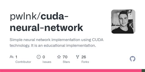 github pwlnk cuda neural network simple neural network