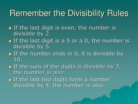 Ppt Prime Factorization Powerpoint Presentation Free Download Id