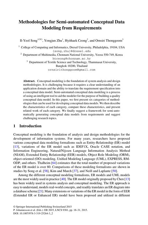pdf methodologies for semi automated conceptual data modeling from