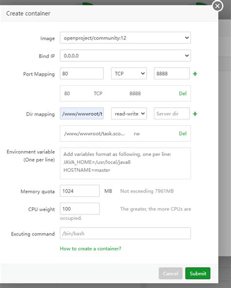 How To Use Docker Manager Page 5 Aapanel Free Hosting Control