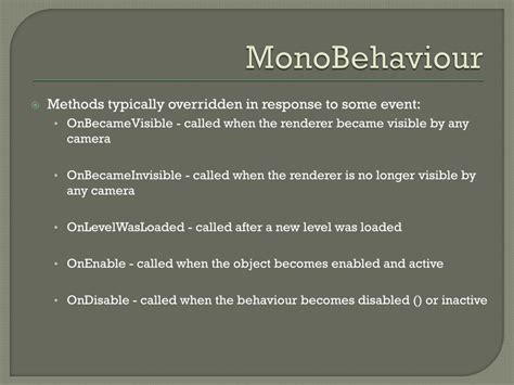 Ppt Introduction To Unity Classes Powerpoint Presentation Free Download Id 4777922