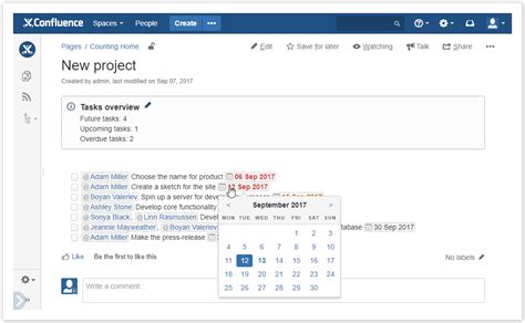 Counting Statuses Dates Tasks And Other Items In Confluence Stiltsoft