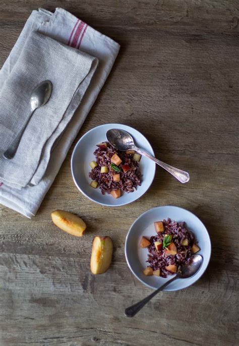 Riso Rosso Dolce Con Pesche Ricetta Vegetariana Di Sonia Paladini