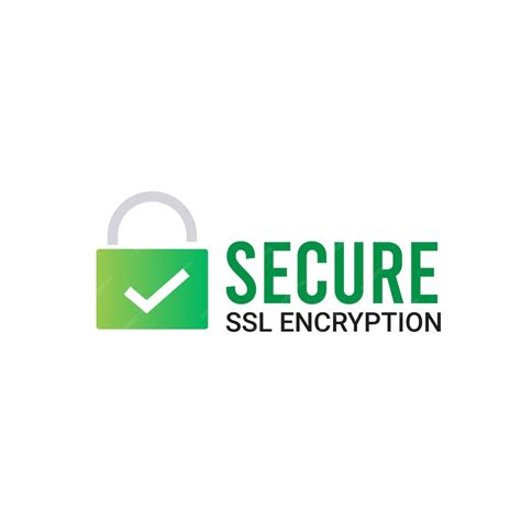 Premium Vector Secure Ssl Encryption Logo Secure Connection Icon Vector Illustration Ssl