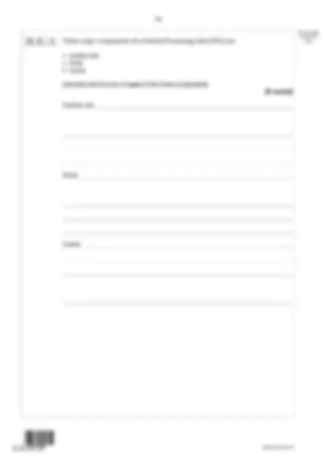 actual 2024 aqa gcse computer science 8525 2 paper 2 merged question
